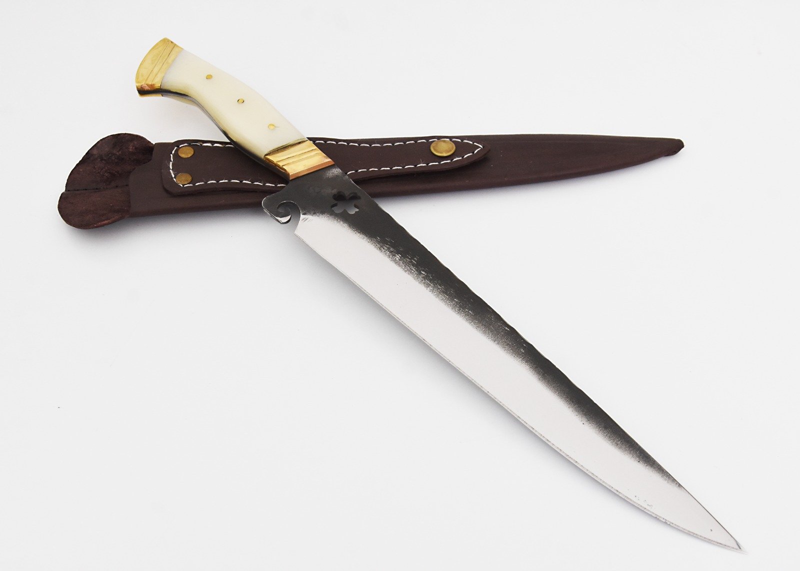 Faca Aço Carbono Trevo - Facas e Arte Chapecó